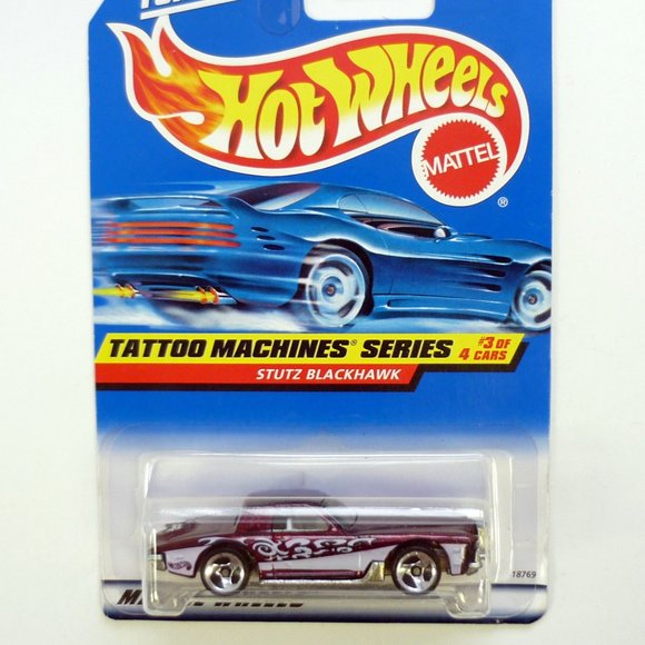 Mattel | Toys | Hot Wheels Stutz Blackhawk 687 Tattoo Machines Series ...